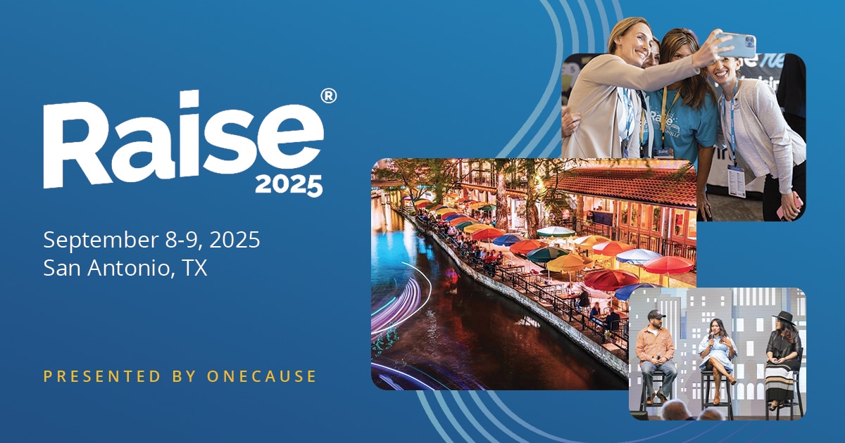 Raise | The Event Fundraising Conference - OneCause